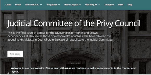 The latest news from the Judicial Committee of the Privy Council - JCPC